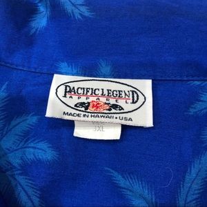 Pacific Legend | Shirts | Vintage Pacific Legend Mens Hawaiian Camp ...